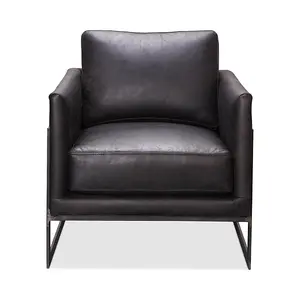 MOE'S HOME COLLECTION Luxley Club Chair - Black