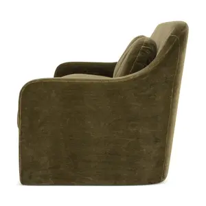 MOE'S HOME COLLECTION Rialto Faux Mohair Sofa