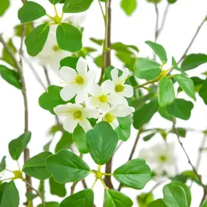 NEARLY NATURAL Artificial Dogwood Tree, 5
