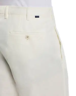 SLOWEAR Incotex Linen & Cotton Garment-dyed Chino Shorts - White