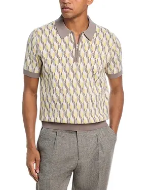 Hugo Seomo Regular Fit Patterned Polo Shirt