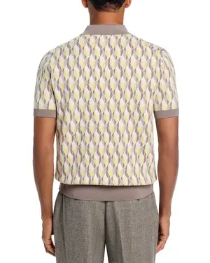 Hugo Seomo Regular Fit Patterned Polo Shirt
