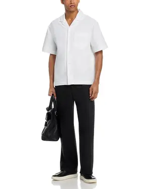 Hugo Exolino Oversized Fit Pocket Shirt - Open White
