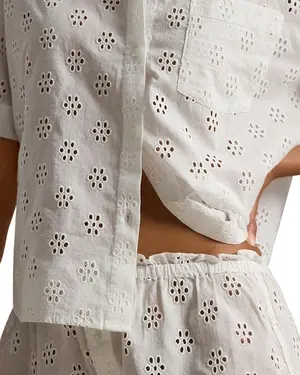 Polo Ralph Lauren Eyelet Embroidered Sleep Shirt