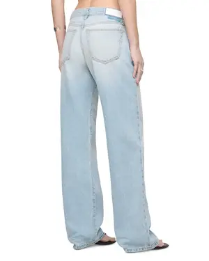 RE/DONE Loosie Low Rise Straight Jeans