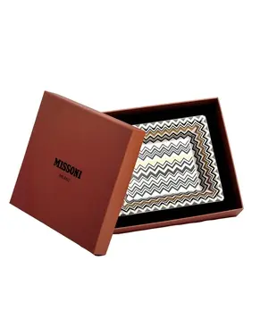 Missoni Zig Zag Rectangular Large Tray In Luxury Box