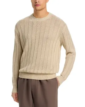 Madewell Wide Rib Crewneck Sweater