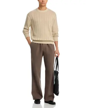Madewell Wide Rib Crewneck Sweater