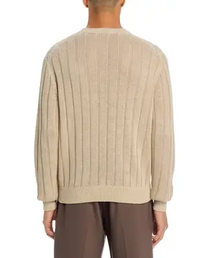 Madewell Wide Rib Crewneck Sweater