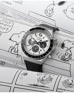 TIMEX Q X Peanuts Snoopy Chronograph 40mm