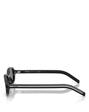 Prada Pr Oval Sunglasses - Black