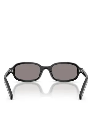 Prada Pr Oval Sunglasses - Black