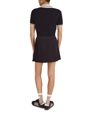 MALBON Mikayla Wool & Cashmere Knit Polo