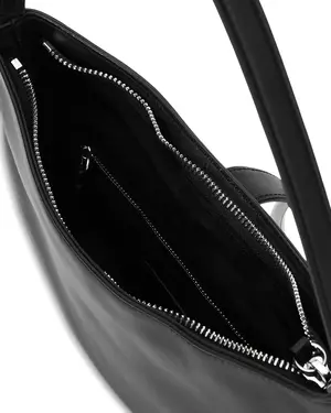 Staud Harlow Crescent Leather Shoulder Bag