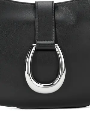 Staud Harlow Crescent Leather Shoulder Bag