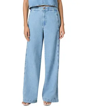 Paige Rumi High-rise Wide-leg Jeans