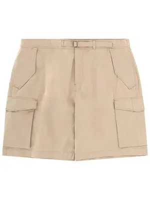 Paul Smith Cotton Cargo Shorts - Brown