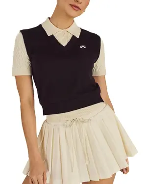 MALBON Giselle Mini Skirt - Cream