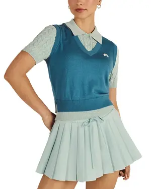 MALBON Giselle Mini Skirt - Surf Spray