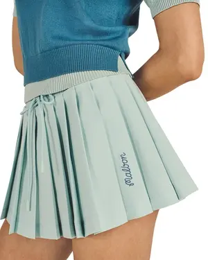 MALBON Giselle Mini Skirt - Surf Spray