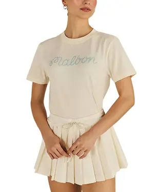 MALBON Cosette Tee - Cream