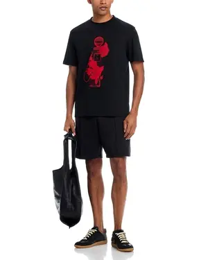 Hugo Dikerd Floral Gas Pump Graphic T-shirt