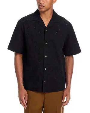 Hugo Espino Oversized Fit Shirt - Black