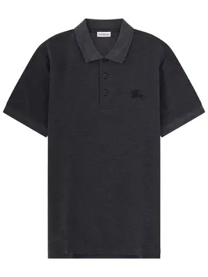 Burberry Polo In Cotone Con Logo