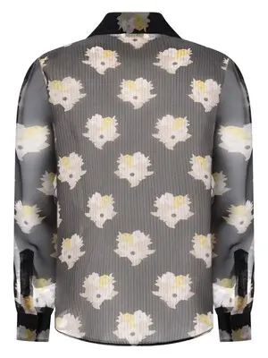 Fendi Oversized Cotton And Silk Shirt