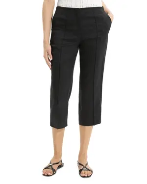 Theory Slit Capri Pants - Black