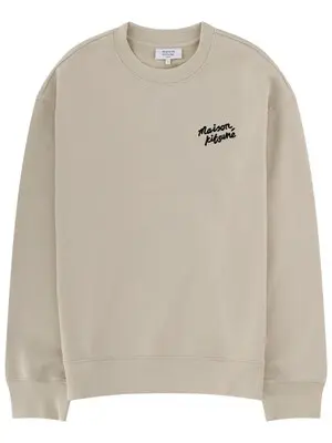 Maison Kitsuné Felpa Con Logo