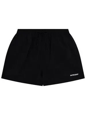 REPRESENT Swimsuit With Logo - Black