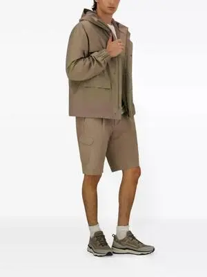 Herno Relaxed-fit Hooded Jacket - Brown
