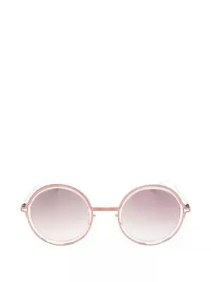 Mykita Monroe Round-frame Sunglasses - Pink