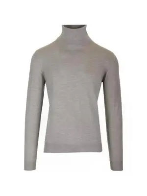 MAURO OTTAVIANI Ribbed-trim Roll-neck Sweater - Grey