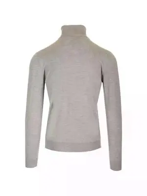MAURO OTTAVIANI Ribbed-trim Roll-neck Sweater - Grey