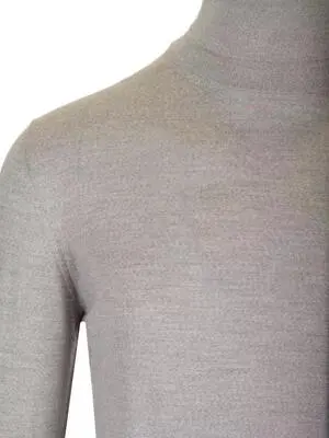 MAURO OTTAVIANI Ribbed-trim Roll-neck Sweater - Grey
