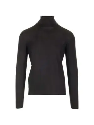 MAURO OTTAVIANI Ribbed-trim Roll-neck Sweater - Black