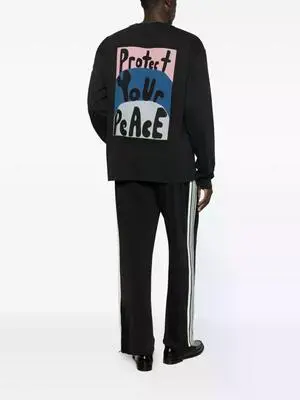 HOPEIUM Graphic-print Long-sleeve T-shirt