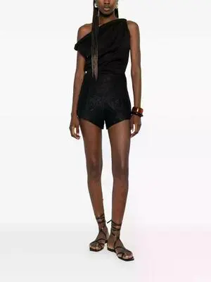 ACTUALEE Floral-lace Shorts