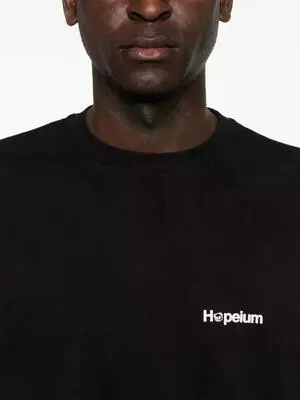 HOPEIUM Heart-print Logo-print T-shirt