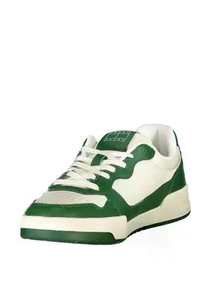 Tommy Hilfiger Logo Patch Panelled Sneakers - Green