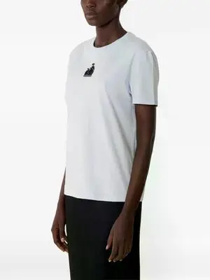 LANVIN Graphic Crew-neck T-shirt - White