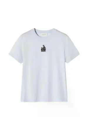 LANVIN Graphic Crew-neck T-shirt - White
