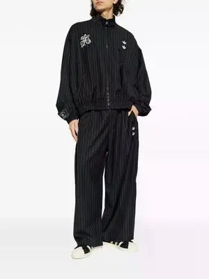 Adidas Chavarria Pinstripe Wide-leg Trousers
