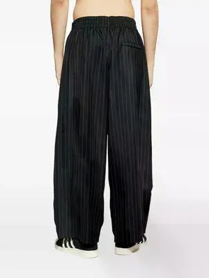 Adidas Chavarria Pinstripe Wide-leg Trousers