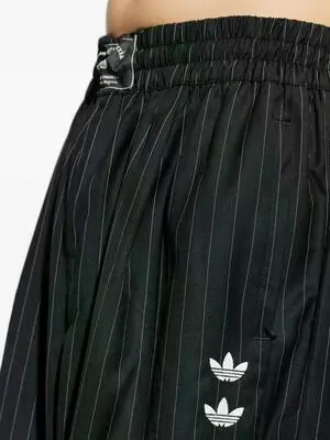 Adidas Chavarria Pinstripe Wide-leg Trousers