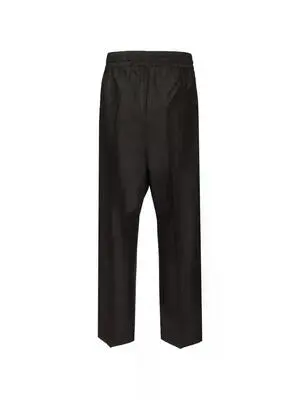 Fear Of God Wide Leg Drawstring Trousers - Grey