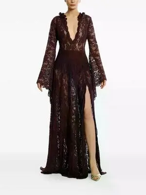 Miau By Clara Rotescu Paneled Evening Dresses
