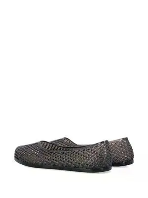 ANCIENT GREEK SANDALS Iro Ballet Flats - Black